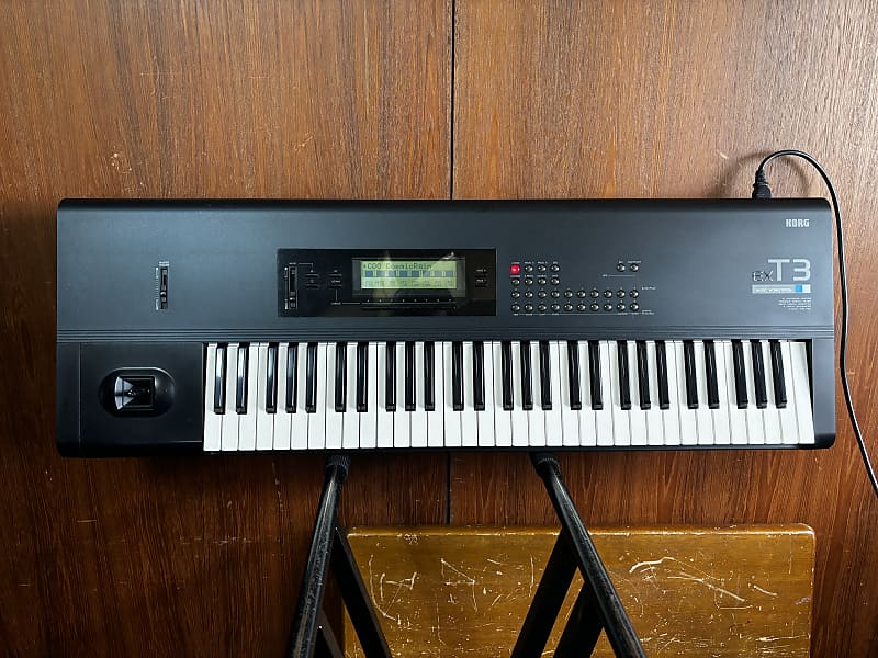 Korg T3 EX Music Workstation Synthesizer New Internal | Reverb