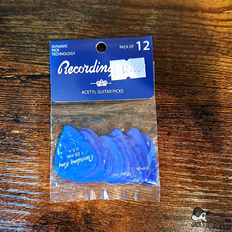 Recording King Flat Picks - 1.0mm Heavy (12 pack) | Reverb