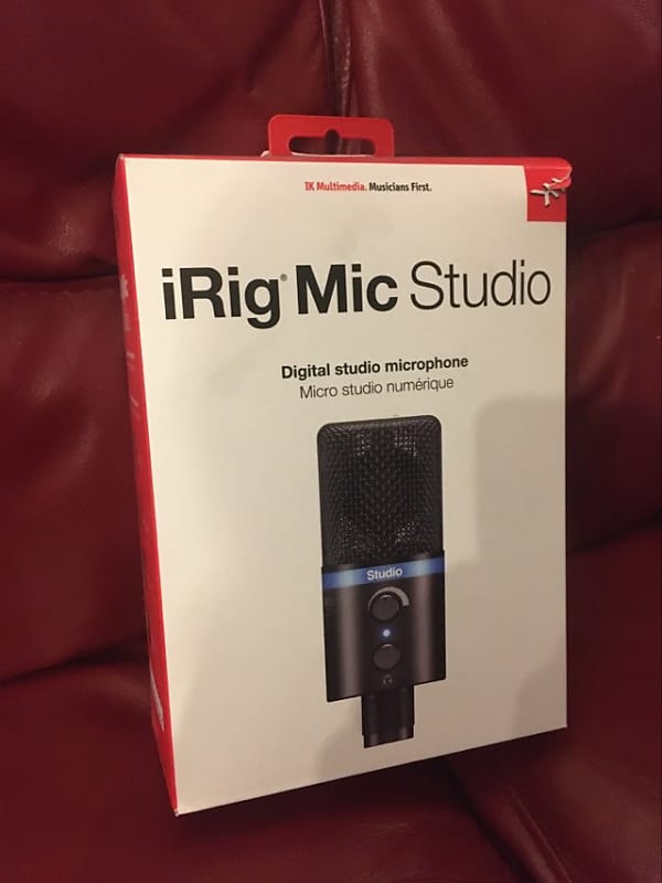 IK Multimedia iRig Studio mic - new old stock large | Reverb UK