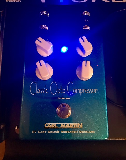 Carl Martin Classic Opto-compressor 2000's Blue | Reverb