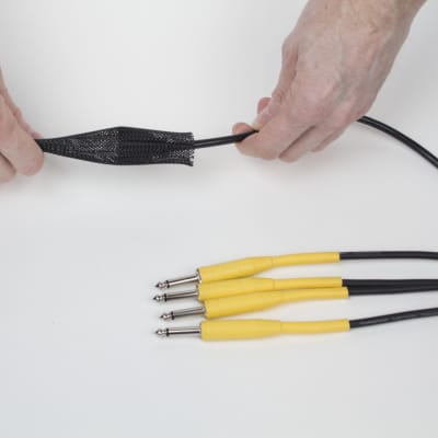 Pedal Python™ Cable Management System 20 Foot Black (DIY | Reverb