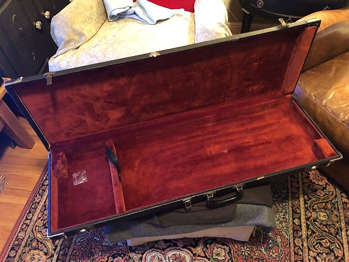 Vintage 1975 Fender Guitar Case Mustang Musicmaster DuoSonic | Reverb