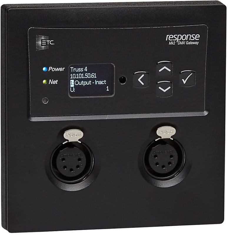 ETC RSN-DMX2-DIN Response Mk2 2-Port DMX/RDM DIN Rail Gateway | Reverb