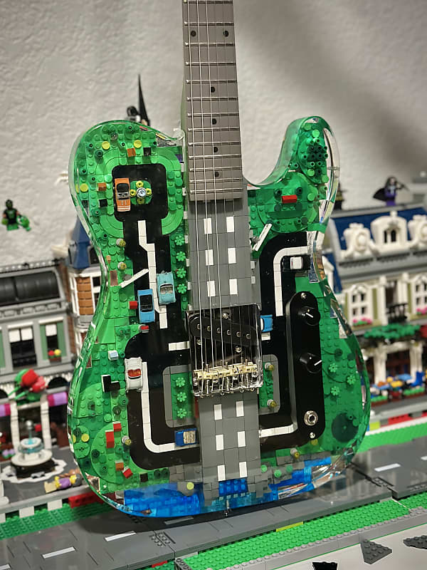 Gepettos Guild Lego Guitar | Reverb