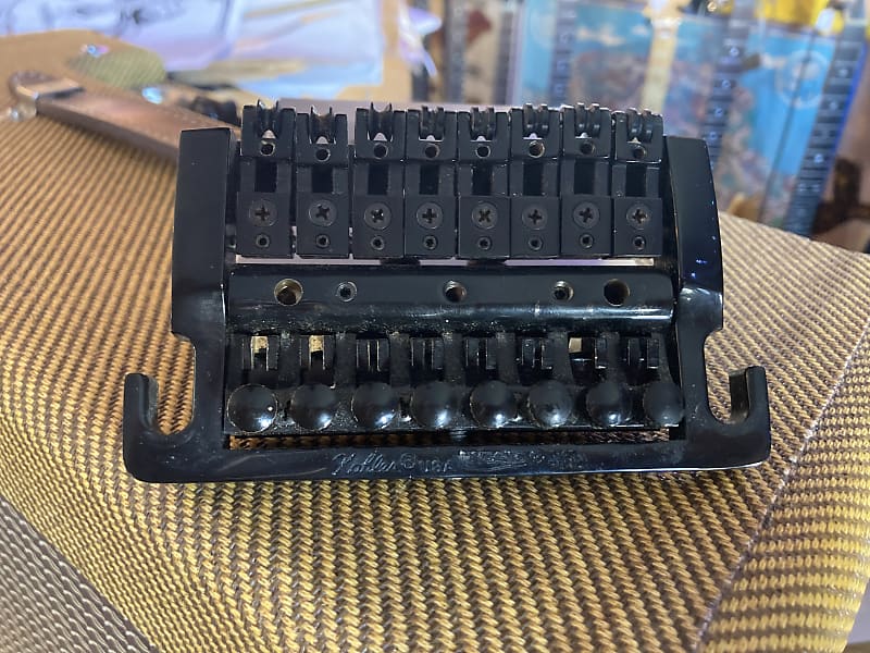 Kahler 7228 KX Hybrid 8 String Tremolo Bridge - Black | Reverb