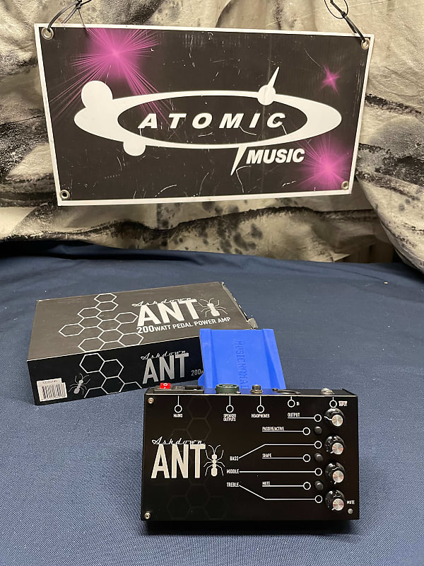 Ashdown Engineering ANT 200 Watt Pedal Power Amp Bass | Reverb