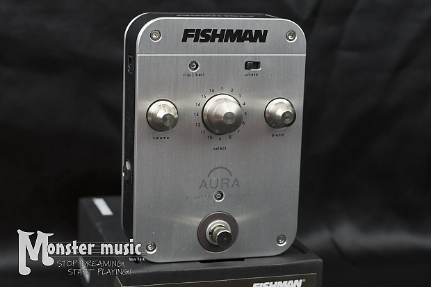 PRO-AIP-T01 Fishman Aura Acoustic Imaging Pedal - 12 | Reverb UK