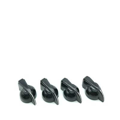 4 Chicken Head Amp Control Knobs Black | Reverb