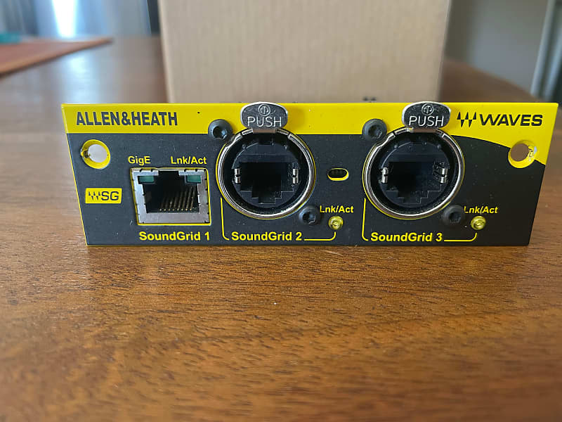 Allen & Heath M-WAVES Audio Networking Card for iLive, GLD, | Reverb