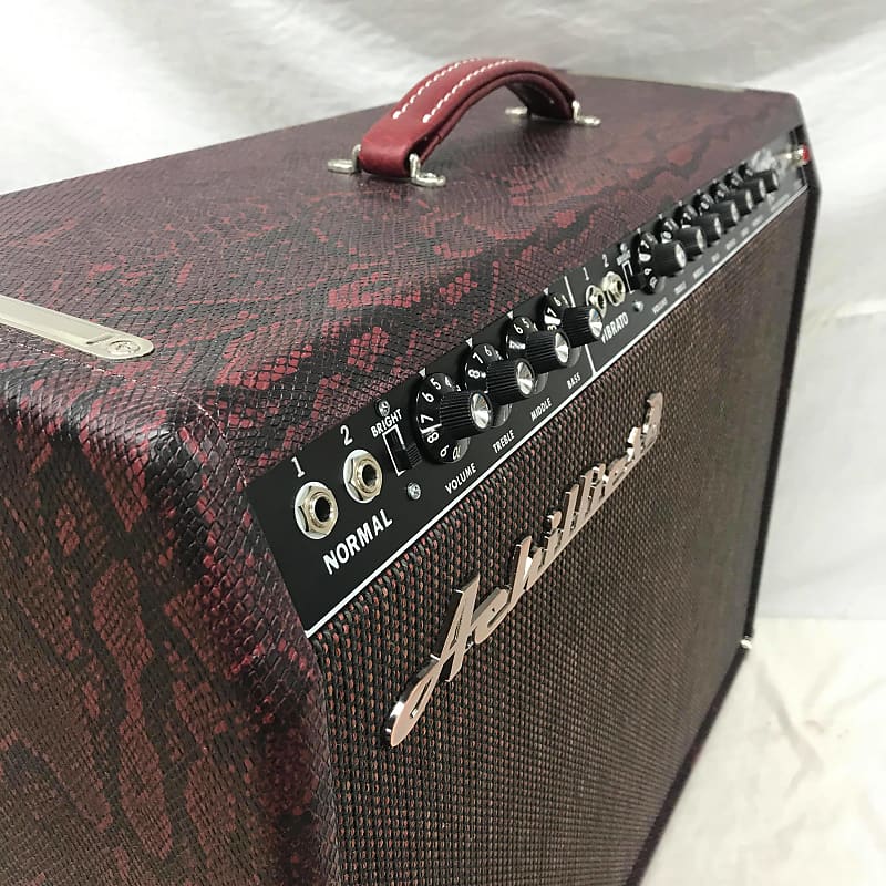 Achillies Twin Reverb custom finish Snake skin tolex 2021 | Reverb UK