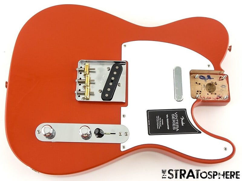 LOADED Vintera 50s RI Fender Telecaster Tele BODY 1950s | Reverb