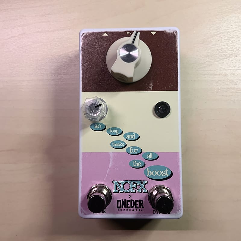 Oneder Effects NOFX - So long and thanks for all the boost | Reverb