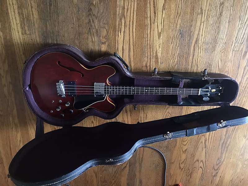 Gibson EB2 Electric Bass Cherry VIntage 1968 | Reverb