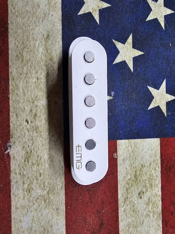 EMG S1 WHITE SINGLE COIL PASSIVE PICKUP | Reverb