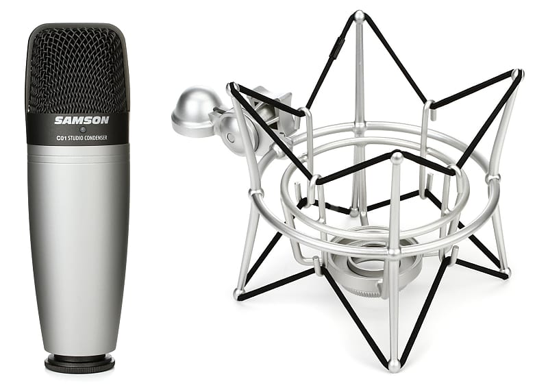 Samson C01 Large-diaphragm Condenser Microphone Bundle with | Reverb