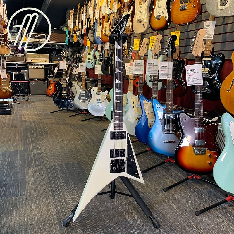 Jackson USA San Dimas Randy Rhoads RR1 1986 White w/Hardshell | Reverb