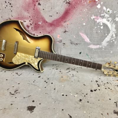 Vintage Hopf-Fasan Archtop Commodore-Commander Guitar Circa | Reverb