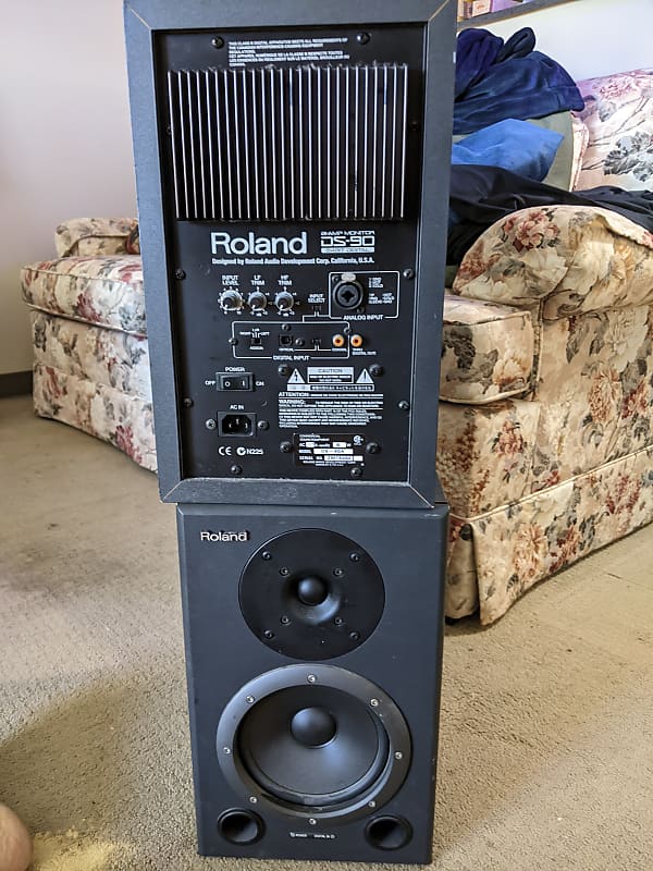 Roland Roland DS-90A 24Bit Digital Bi-Amp Monitor - Pair- | Reverb
