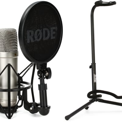 Rode NT1-A Large-Diaphragm Condenser Microphone Bundle with | Reverb
