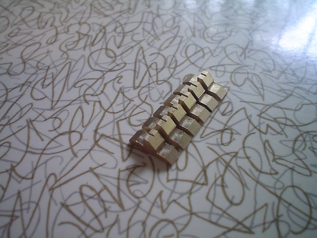 Embie Concepts Replacement Bronze Melita Synchro-Sonic Bridge | Reverb