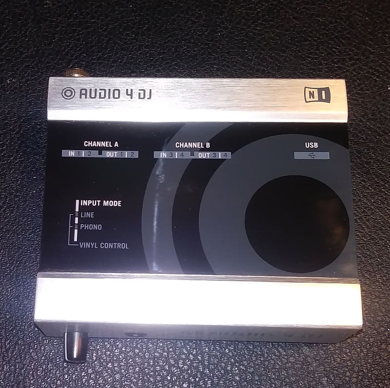 Native Instruments Audio 4 DJ - 4 Input, 4 Output USB Audio | Reverb