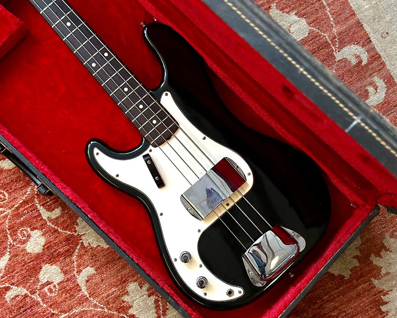 '71 Left Handed Fender Precision Bass - Refinished Custom | Reverb UK