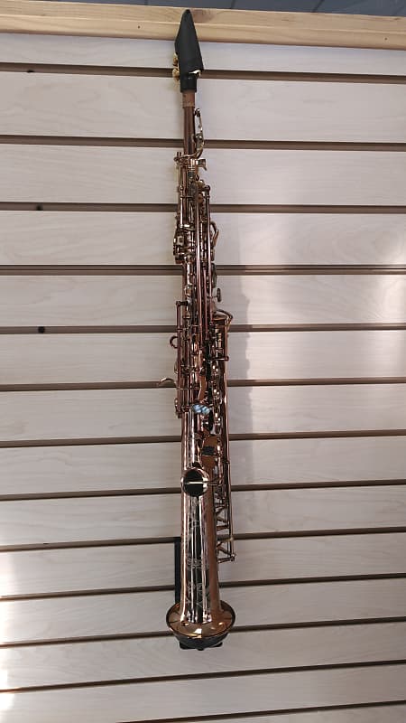 Kessler Custom "Handmade One" Soprano Sax Dark Lacquer | Reverb