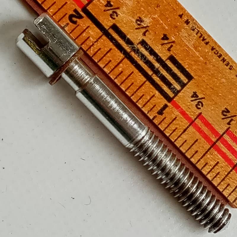 Sonor 1+45mm/1.75" Slotted Tension T-Rods 1"25mm Thread | Reverb