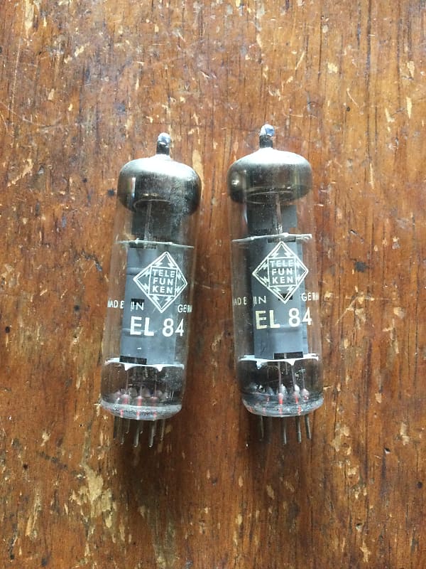 Telefunken EL84 tubes 60s | Reverb