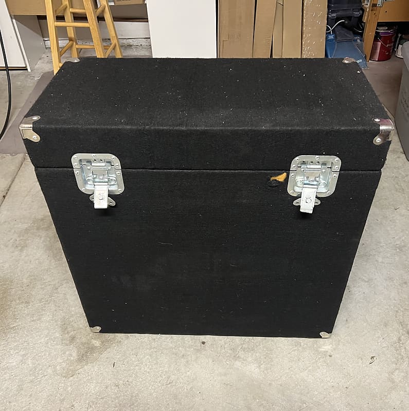 Custom made deluxe Amplifier Or Cabinet road case Black | Reverb