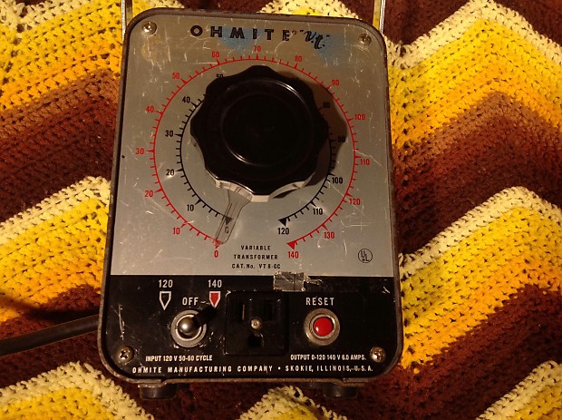 VTG Ohmite VT 8-GV Variac Variable Transformer | Reverb
