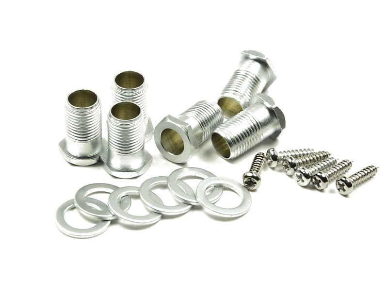 Genuine Hipshot Guitar Tuner Hardware set - Open Gear, Satin | Reverb