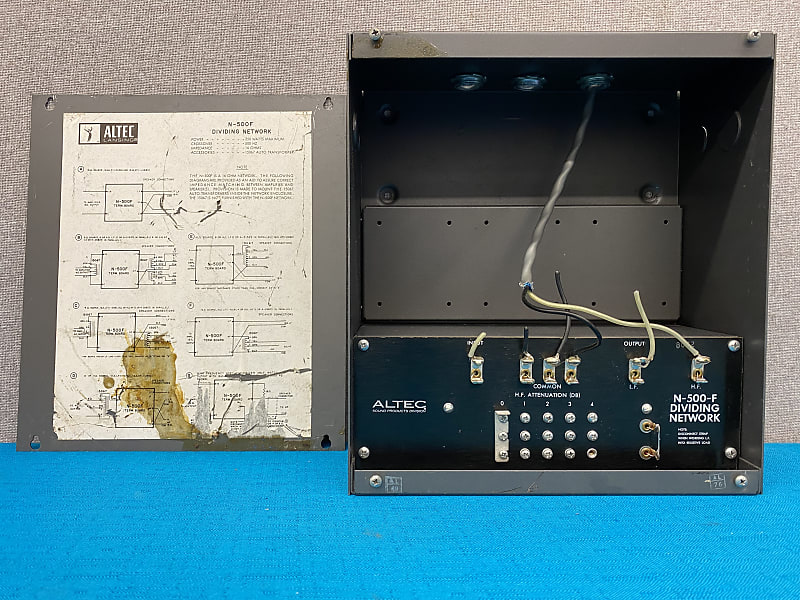 Vintage Altec N-500-F Dividing Network - Tested & Working (2) | Reverb