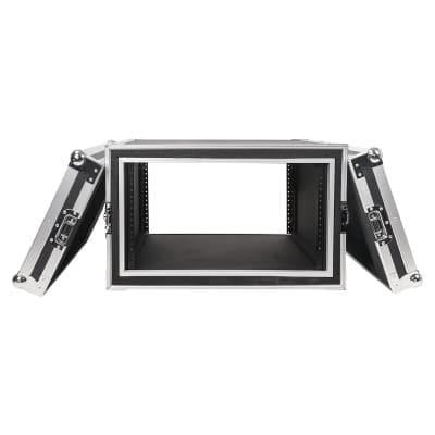 STVRC-6BK | Vintage 6U Amp Rack Case, 12.5" Depth with Rubber | Reverb