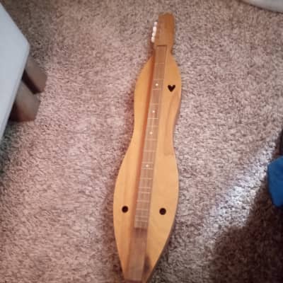 Appalachian teardrop Dulcimer red cedar 1975 Natural | Reverb