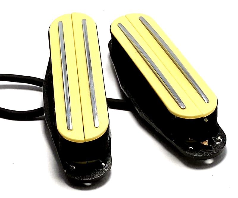 Dragonfire AR5s Set of 2 Strat Sized Humbucker Rail Pickups ~ | Reverb