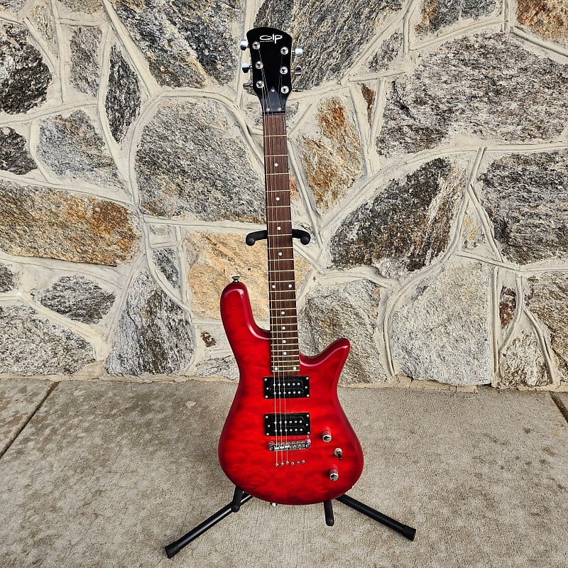 OLP Spector NS-6 Electric Guitar, Quilted Maple Top, Trans | Reverb
