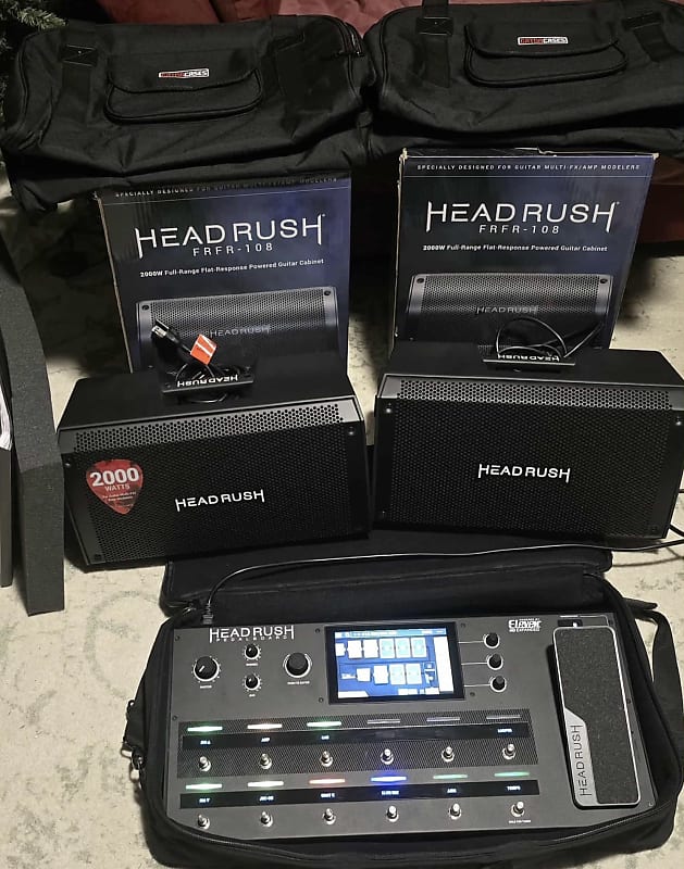Headrush Guitar Processor Pedalboard Powered By Eleven Labs | Reverb
