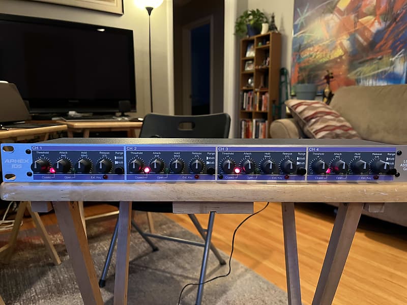 Aphex 105 Logic Assisted Gate - Early 90s - Black and Purple | Reverb