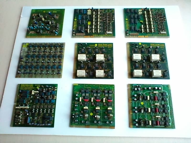 A set of spare cards Solid State Logic 4000E | Reverb
