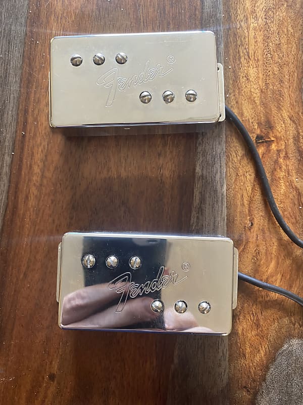 Fender by G&B Wide Range Pickup Set - Chrome | Reverb