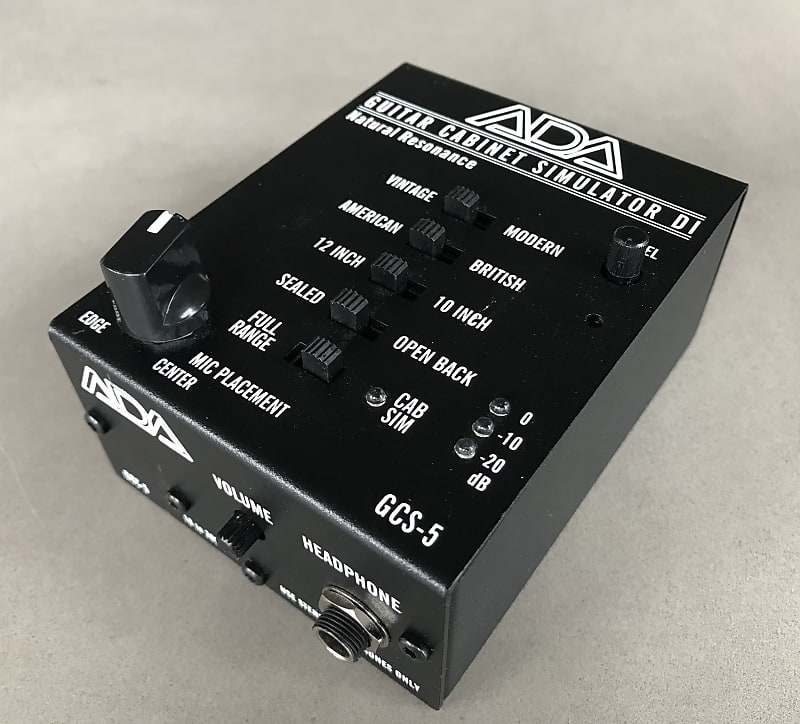 ADA GCS-5 Guitar Cabinet Simulator / DI Box | Reverb