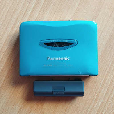Panasonic Walkman Cassette player RQ S50 light green working | Reverb
