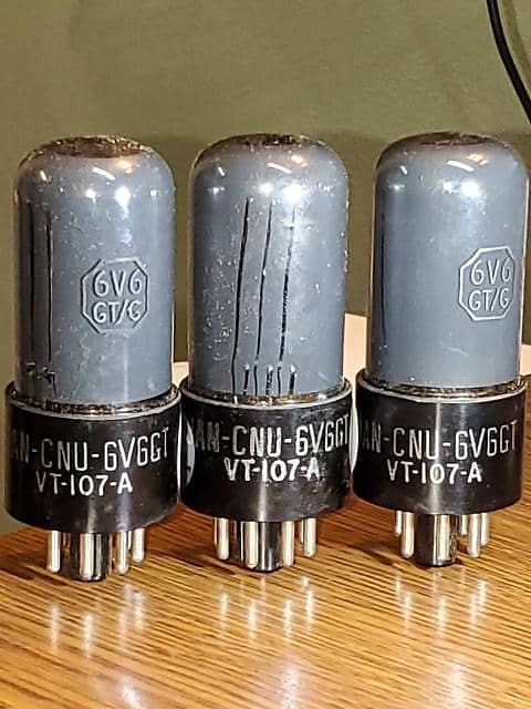 6V6GT/G VT-107-A Western Electric/RCA 1944 NOS/NIB | Reverb