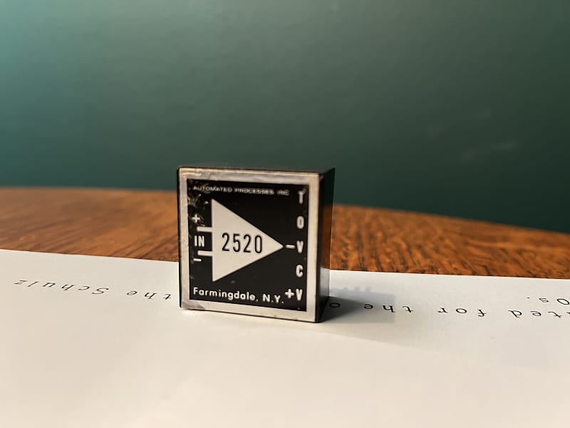 API 2520 1970’s - Black | Reverb