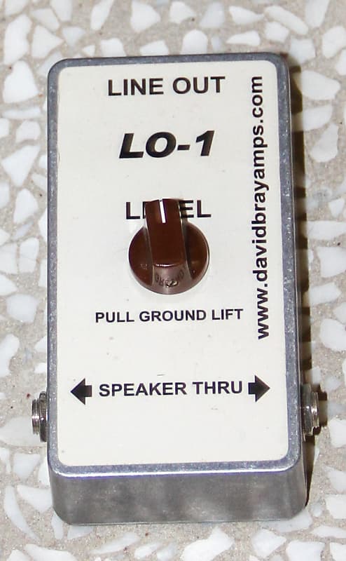 DAVID BRAY LO-1 Line-Out Box LO-1 Line-Out Box 2013 | Reverb