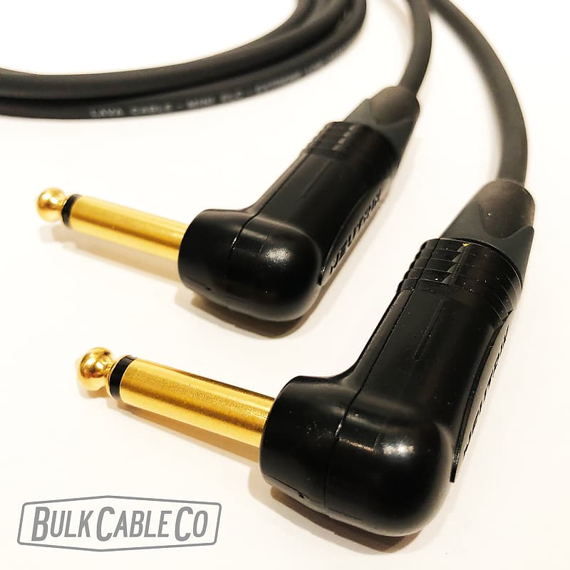 18 FT - Lava Mini ELC Guitar Cable - Neutrik NP2RX-B Right | Reverb