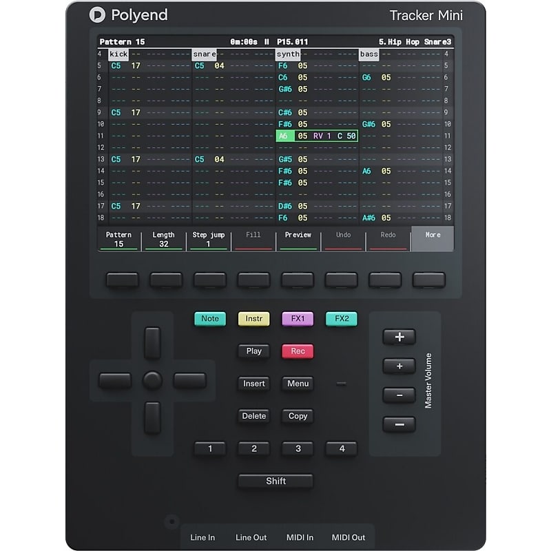 Polyend Tracker Mini Portable Audio Workstation | Reverb