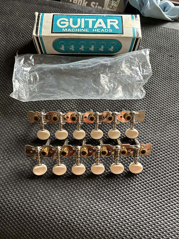 1960's-70's Teisco 12 String Tuners w/Plastic w/Original Box | Reverb