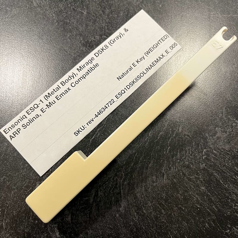 Ensoniq Replacement Weighted E Key (Ensoniq Keybeds) for | Reverb